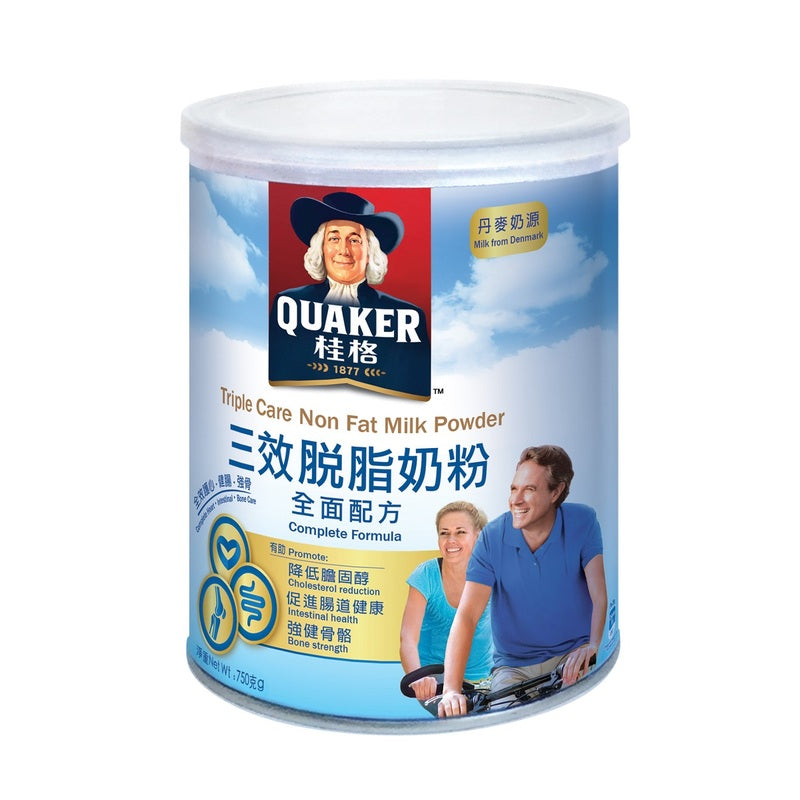 Quaker Triple Care Non-fat Milk Powder 750g – ME·MORI