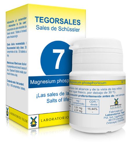 Magnesium Phosphorus Vitamin D6 Tegorsales Nº7 350 Tablets – ME·MORI