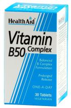 Complex B50 30 Tablets – ME·MORI
